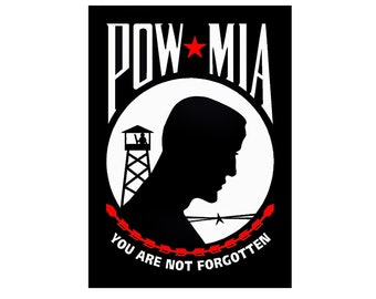 Pow Mia Sticker (You'll Enjoy) | Etsy