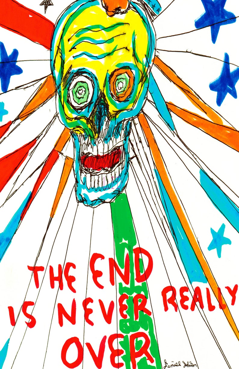 Daniel Johnston Art Posters | Etsy