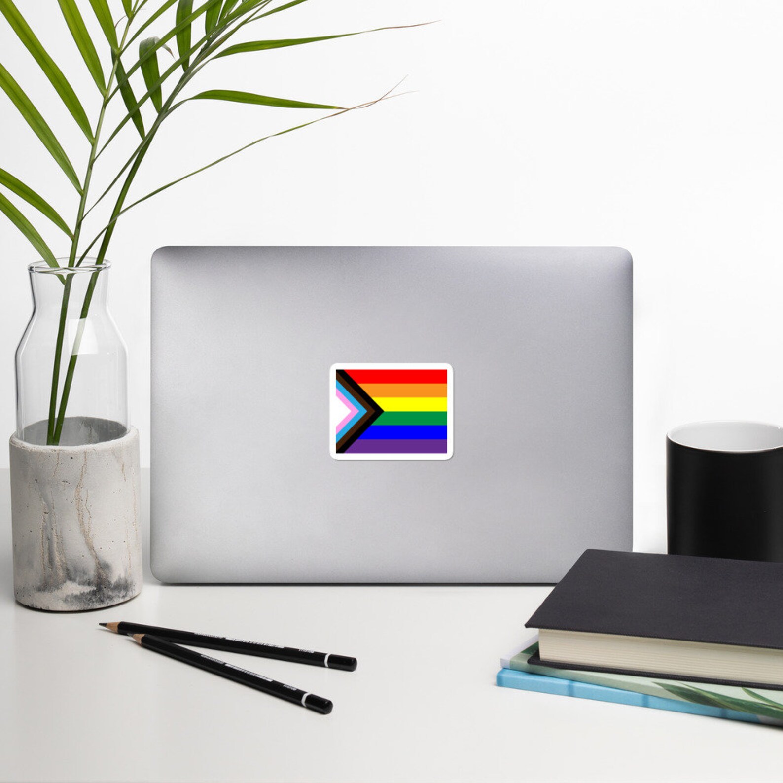 Progressive Pride Flag Sticker - Etsy