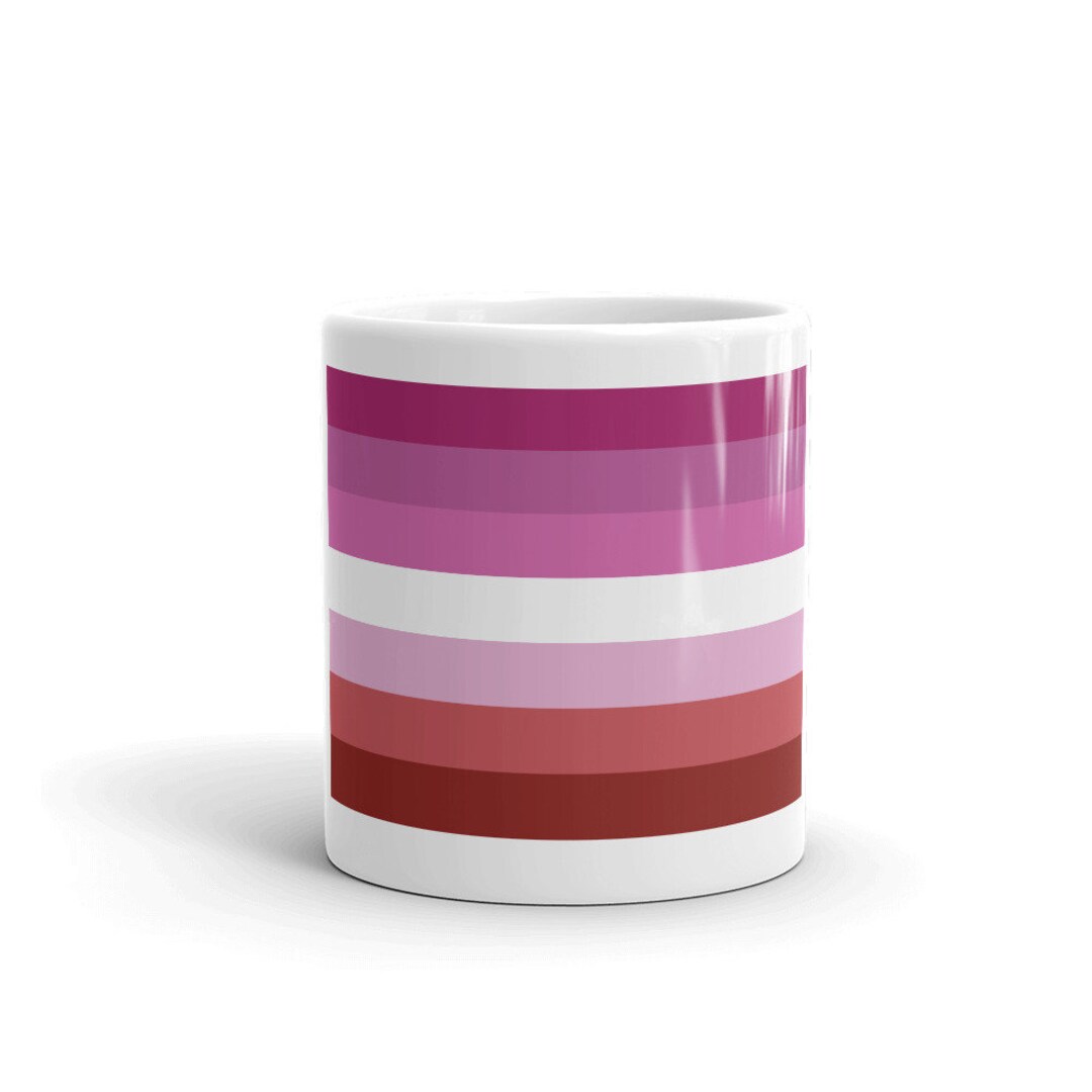 Lesbian Flag Mug - Etsy