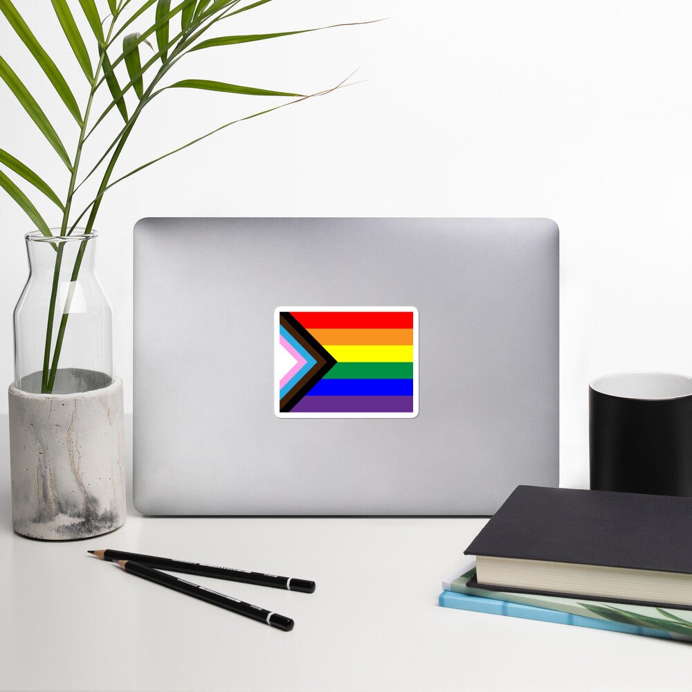 Progressive Pride Flag Sticker - Etsy