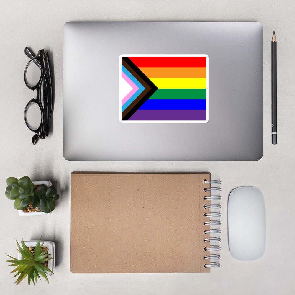 Progressive Pride Flag Sticker - Etsy