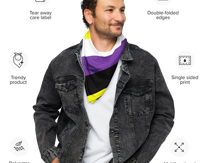 Nonbinary Pride Bow - Etsy