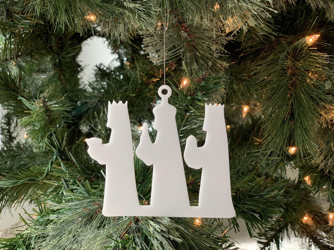 Three Wise Men Ornament, Three Wise Men Nativity Scene Christmas ...