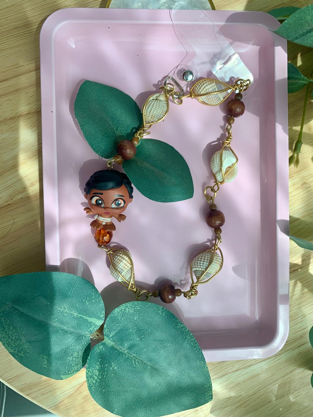 Baby Moana Shell, Beach Style Character Universal Phone Wristlet ...