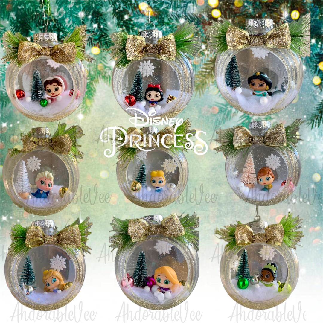 Glittery Princess Disney Doorable Cinderella, Aurora, Elsa, Belle ...
