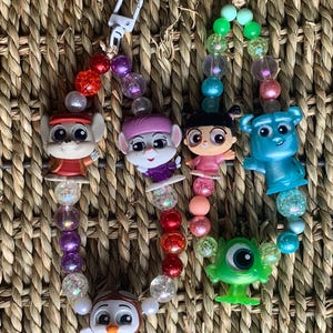 The Rescuers, Monster Inc Sully Boo and Mike Wazowski Character Key ...