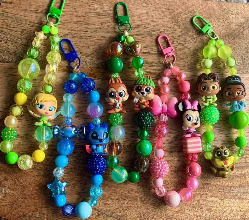 Tinkerbell, Stitch, Minnie, Chip N Dale, Princess and the Frog ...