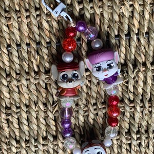 The Rescuers, Monster Inc Sully Boo and Mike Wazowski Character Key ...