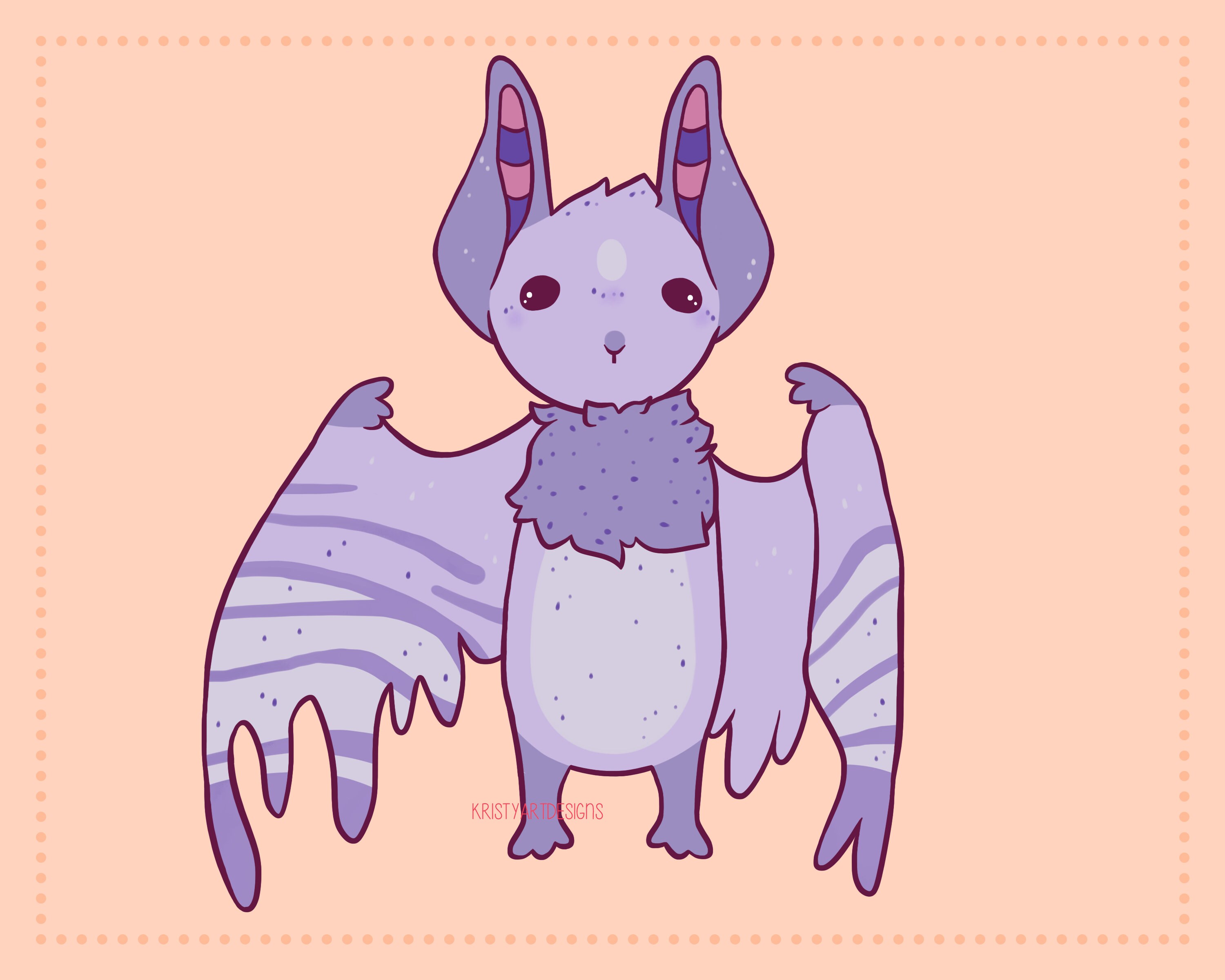 Little Bat Furry Fursona Character Adopt - Etsy