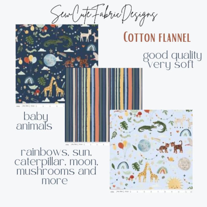 Baby Flannel Fabric - Etsy