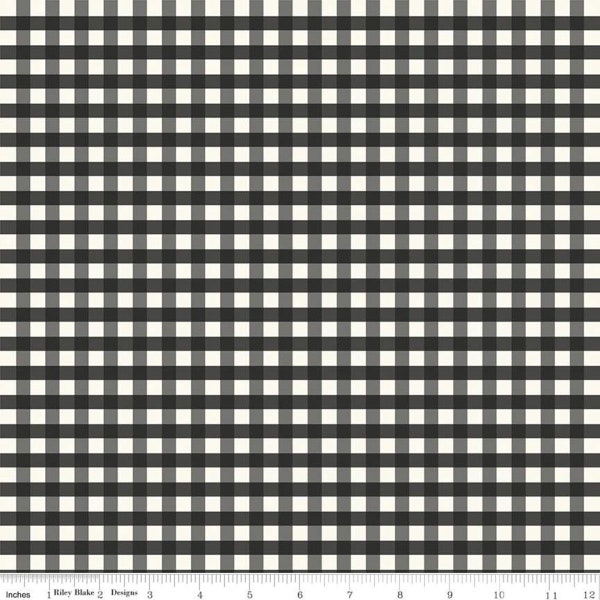 Black and White Checkered Fabric - Etsy