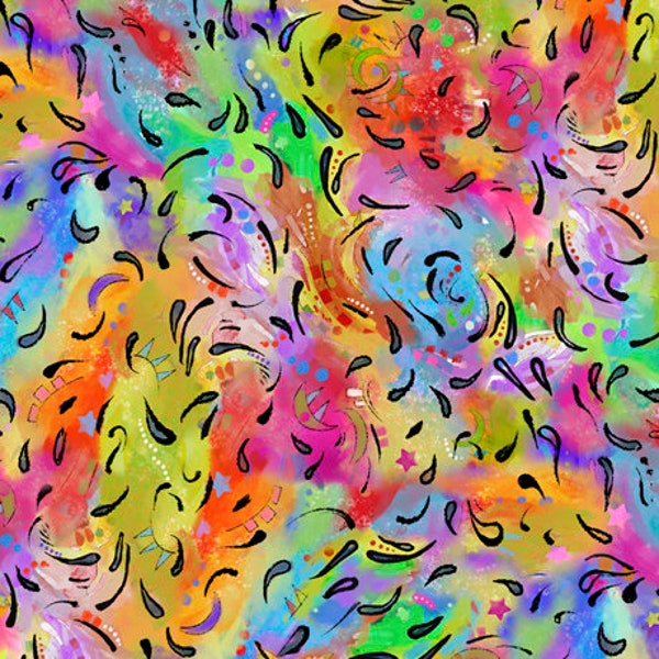 Vibrant Color Fabric - Etsy