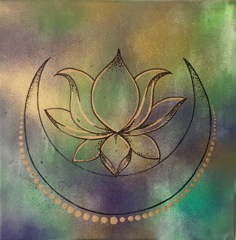 Lotus Moon - Etsy