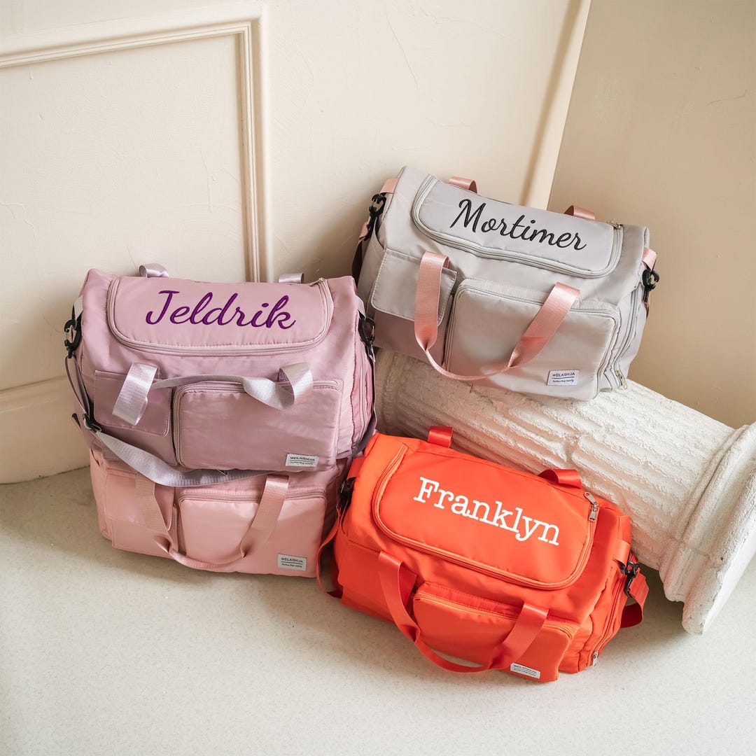 Custom Foldable Travel Bag, Overnight Bags, Custom Duffle Bag, Dance ...