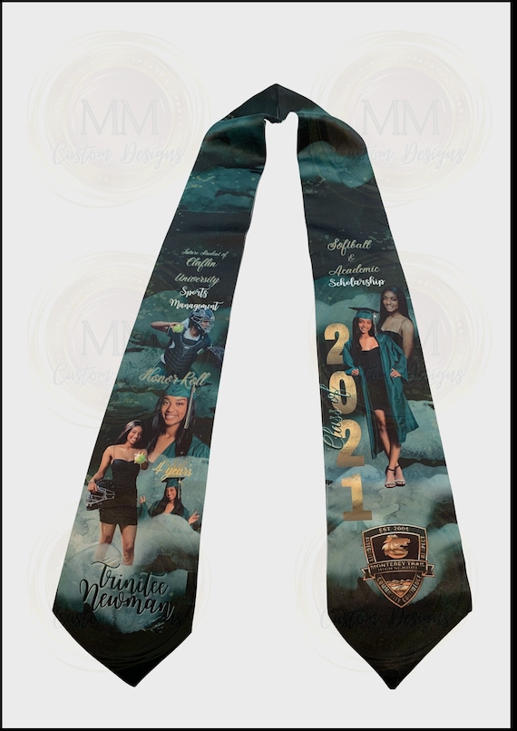 Custom Graduation Stole/sash Class of 2022 Graduation Stole - Etsy