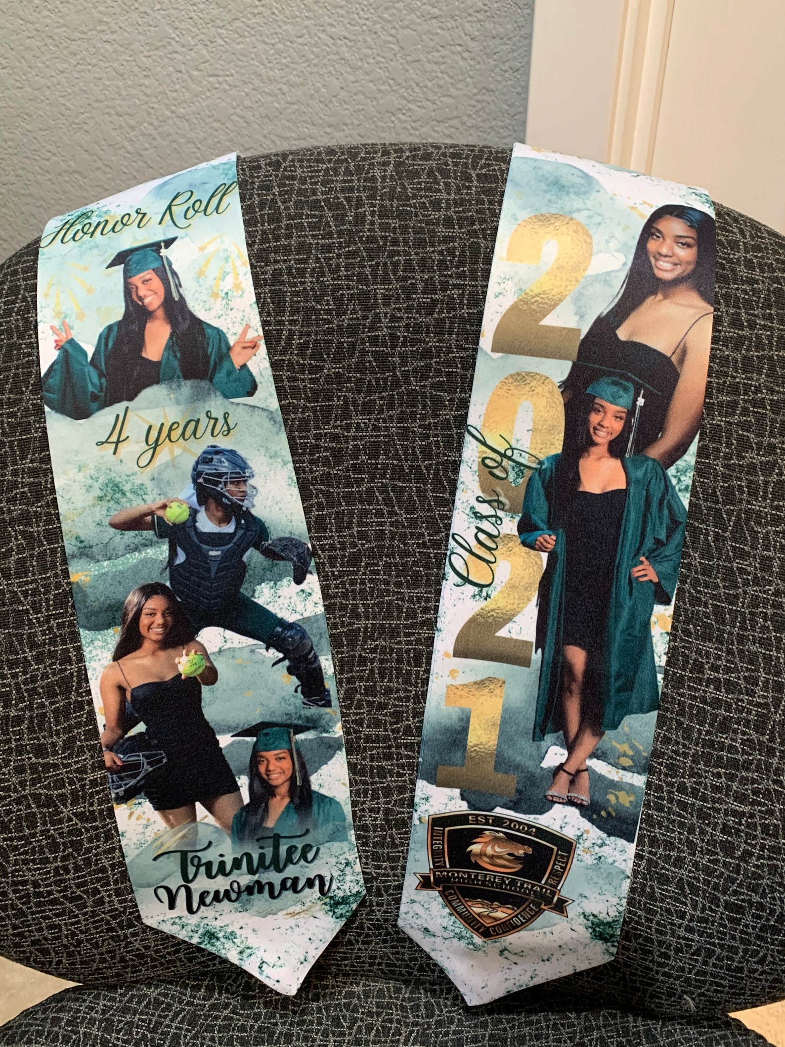 Custom Graduation Stole/sash Class of 2023 Graduation Stole - Etsy