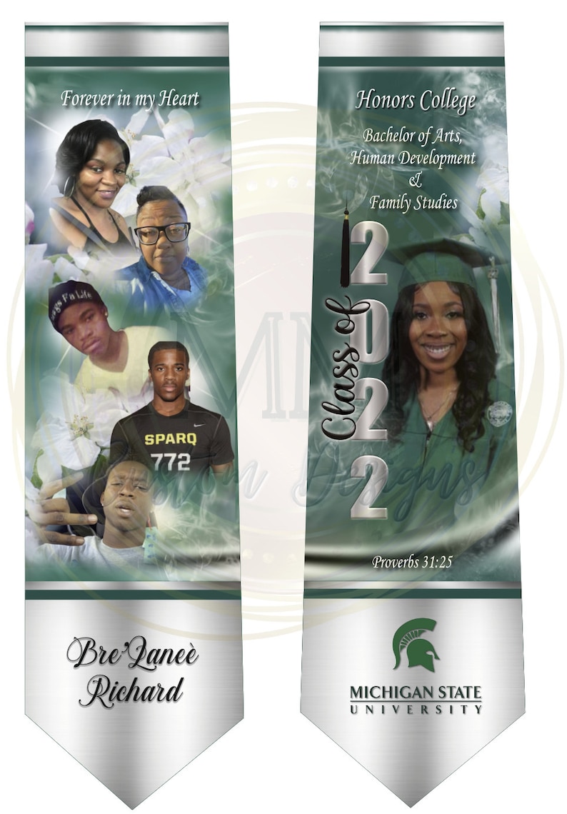 Custom Graduation Stole/sash Class of 2023 Graduation Stole - Etsy