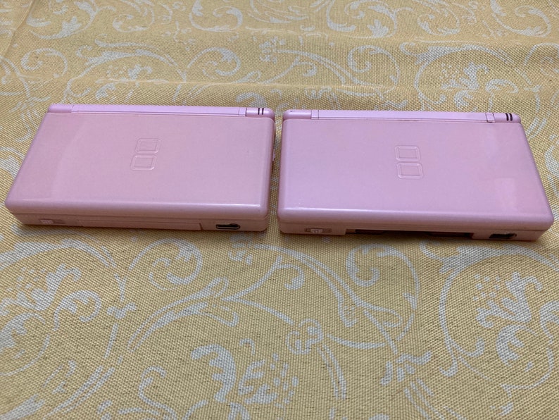 Two Vintage Pink Nintendo DS Lite Consoles With Charger - Etsy