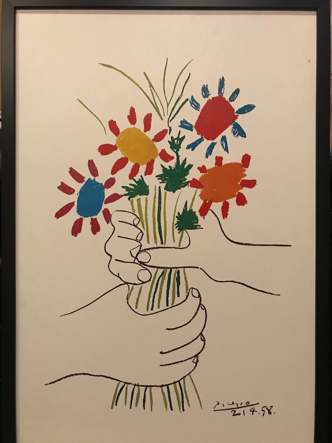 Le Bouquet De Fleurs by Pablo Picasso PRICE DROP - Etsy
