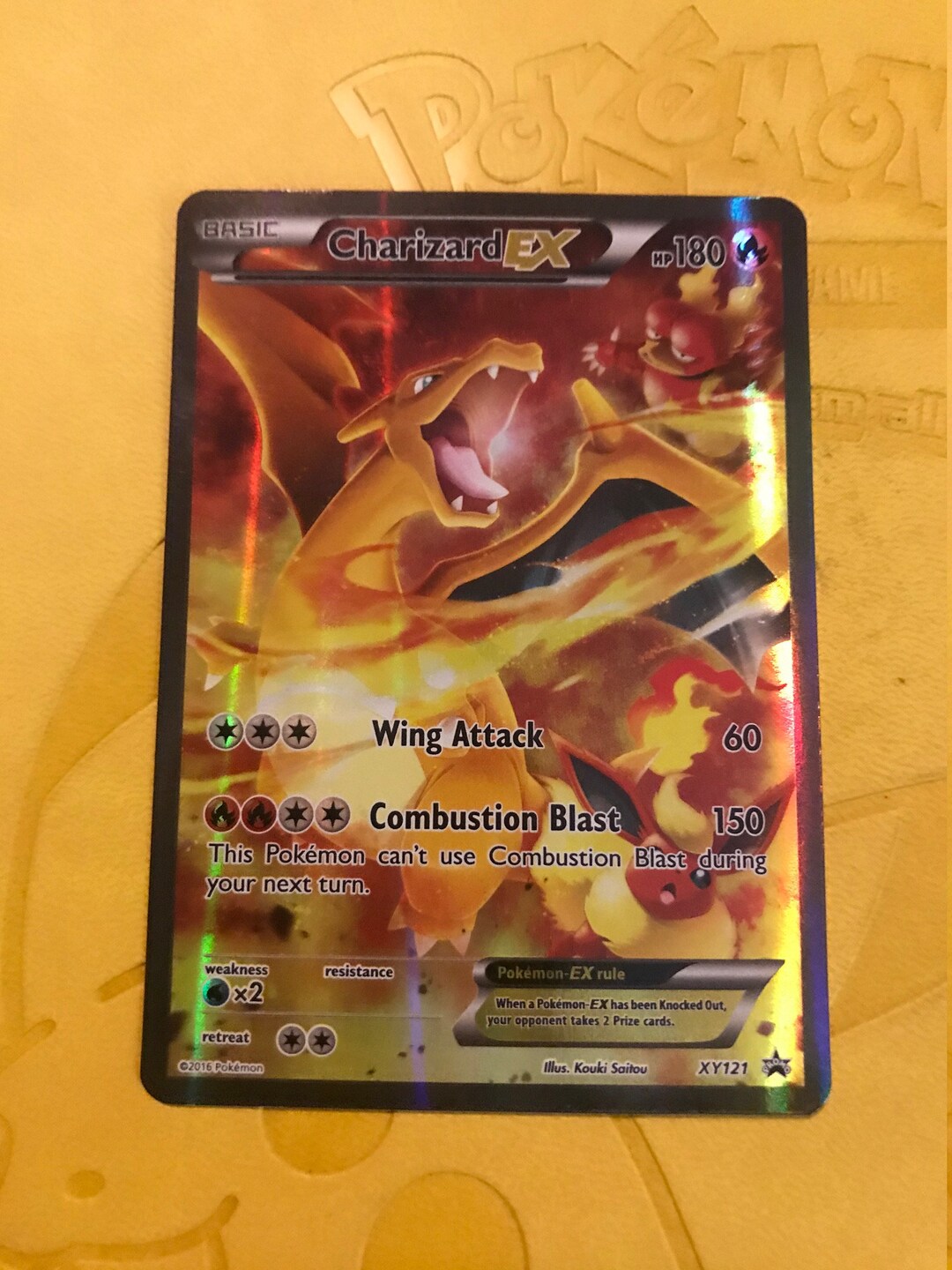 2016 Pokemon Charizard EX XY/121 - Etsy