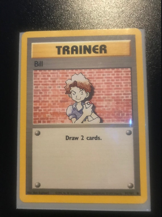 Pokemon Trainer Bill | Etsy