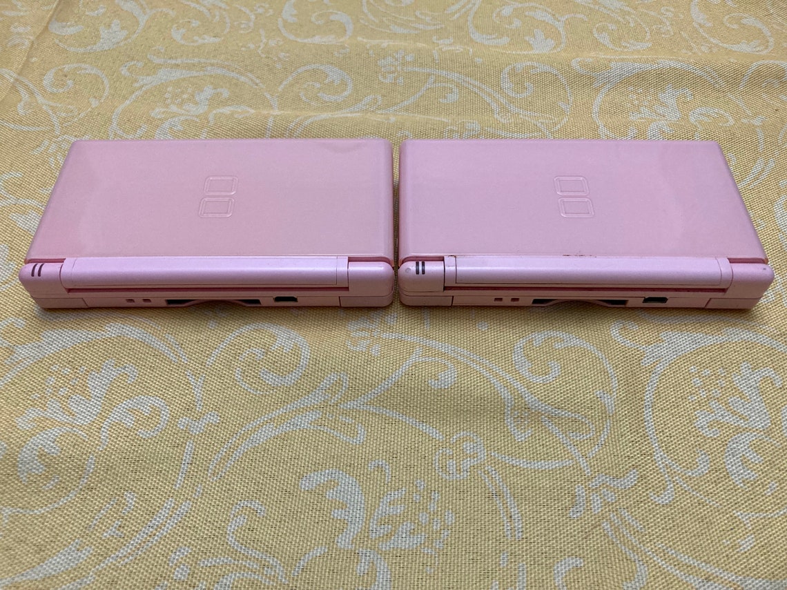 Two Vintage Pink Nintendo DS Lite Consoles With Charger - Etsy