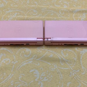 Two Vintage Pink Nintendo DS Lite Consoles With Charger - Etsy