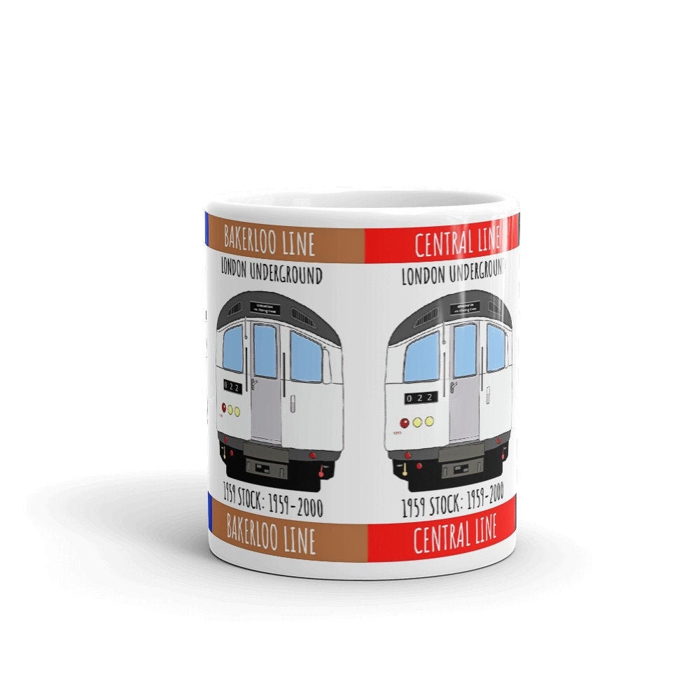 London Underground 1959 Stock Tube Train Bakerloo Central Northern and ...