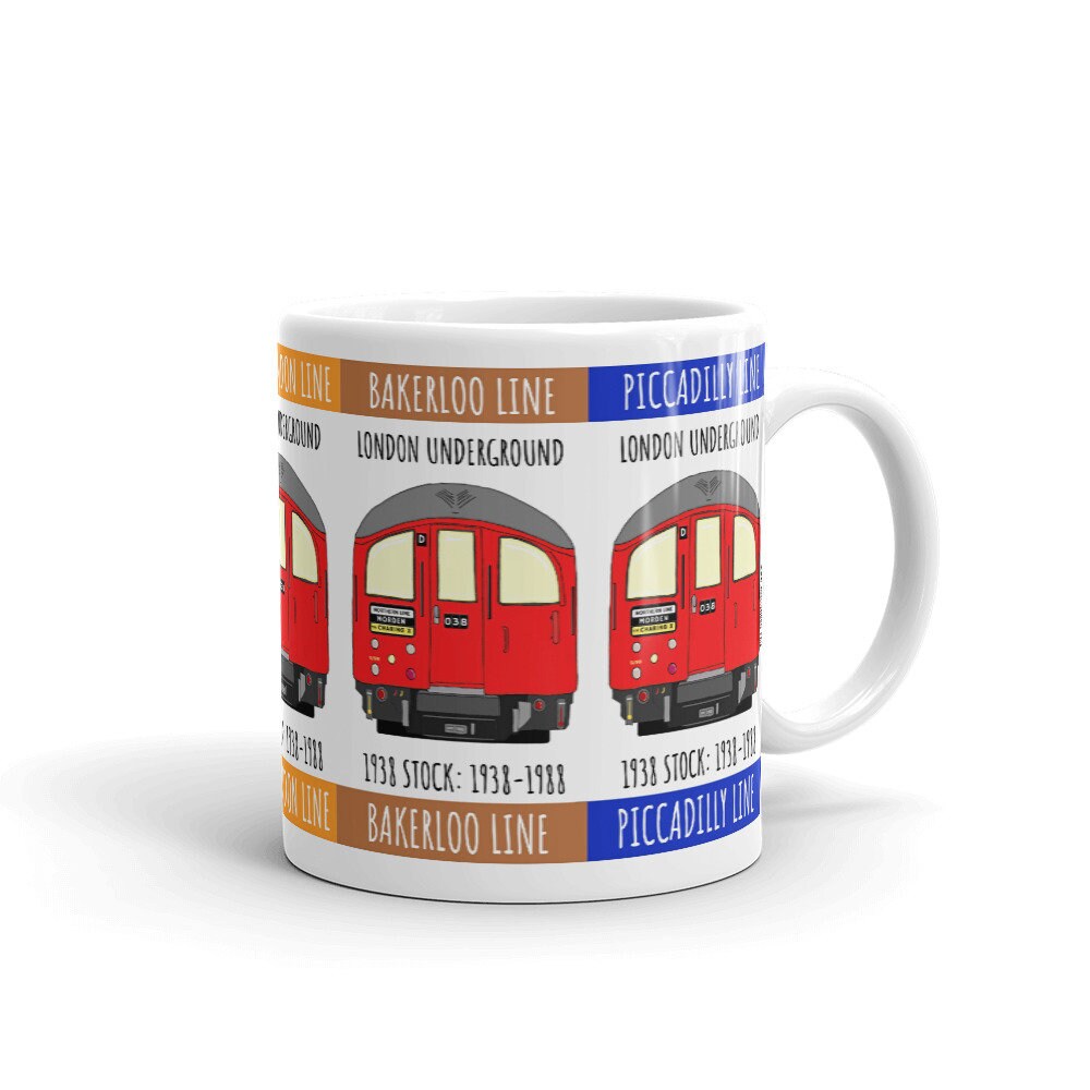 London Underground Iconic 1938 Tube Stock Train Bakerloo Central ...