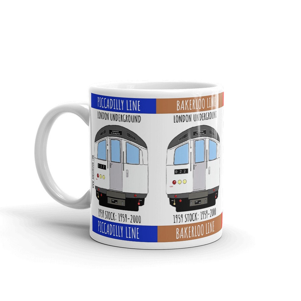 London Underground 1959 Stock Tube Train Bakerloo Central Northern and ...