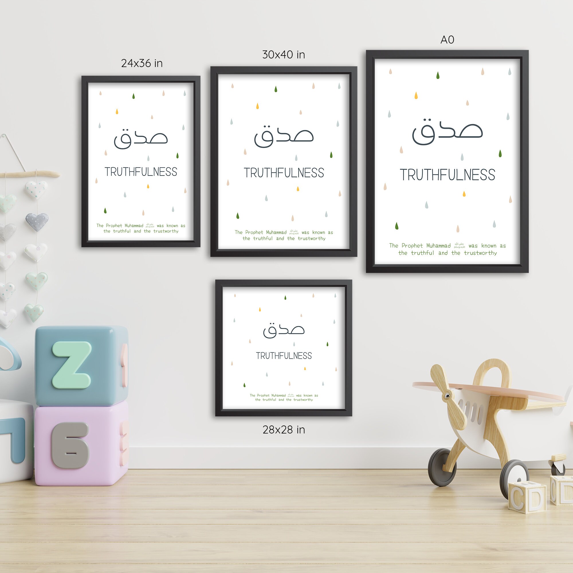 Truthfulness | Digital Poster for Kids | Children Room & Nursery ...