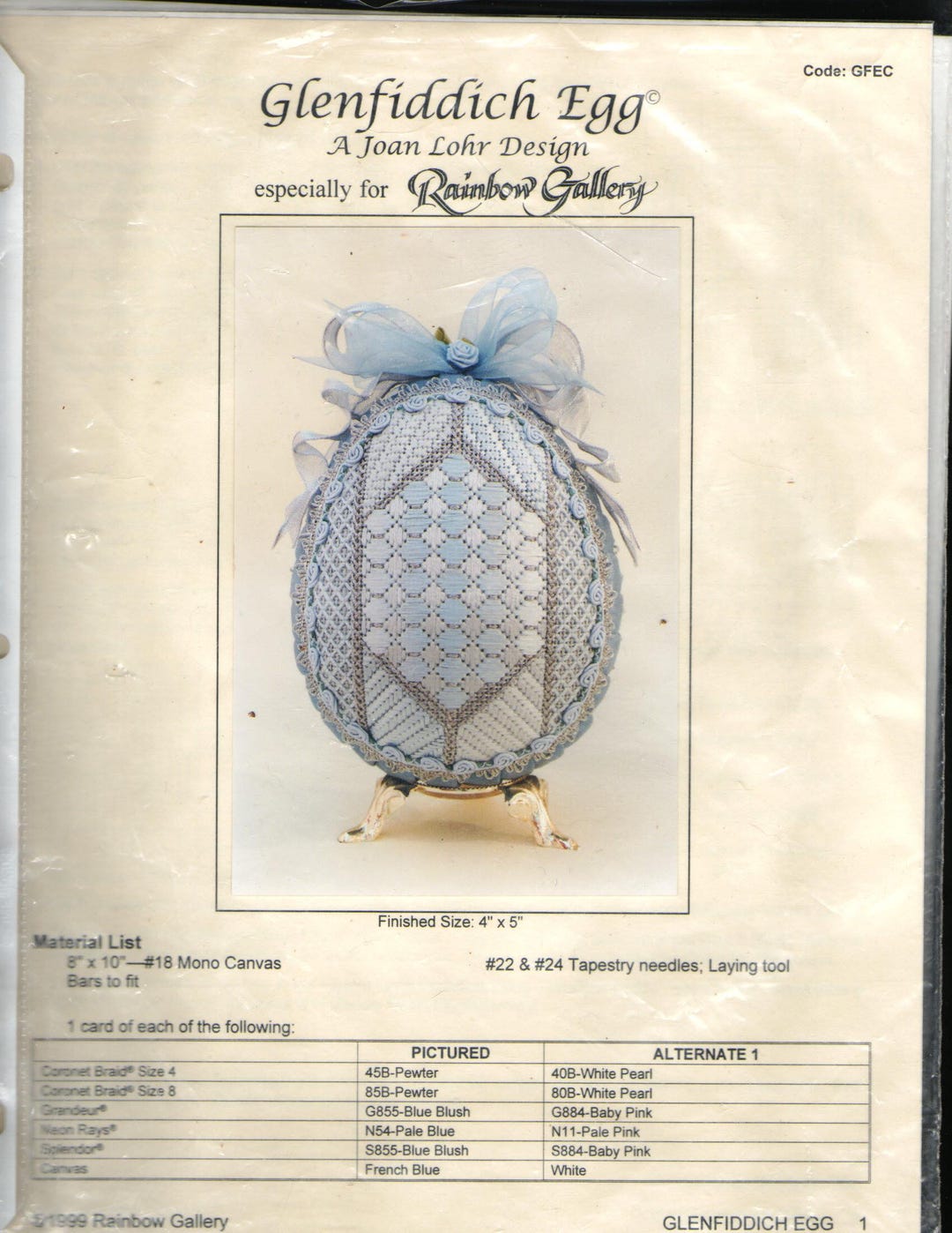 Glenfiddich Egg A Joan Lohr Design Especially for Rainbow Gallery ...