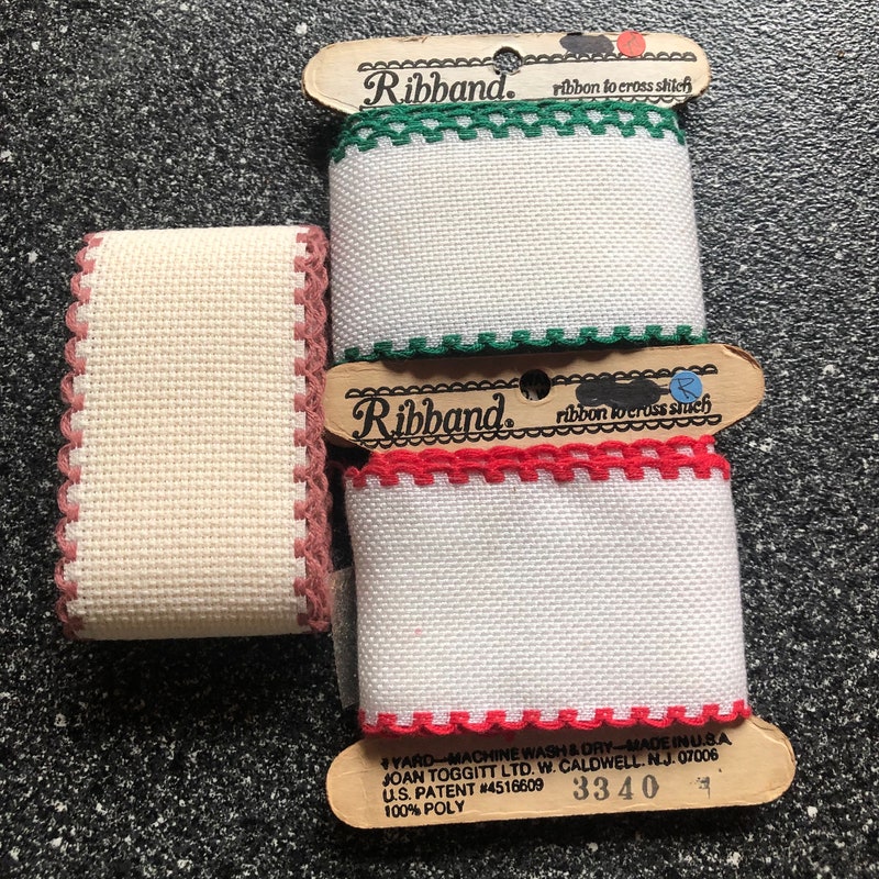 Ribband Cross Stitch - Etsy