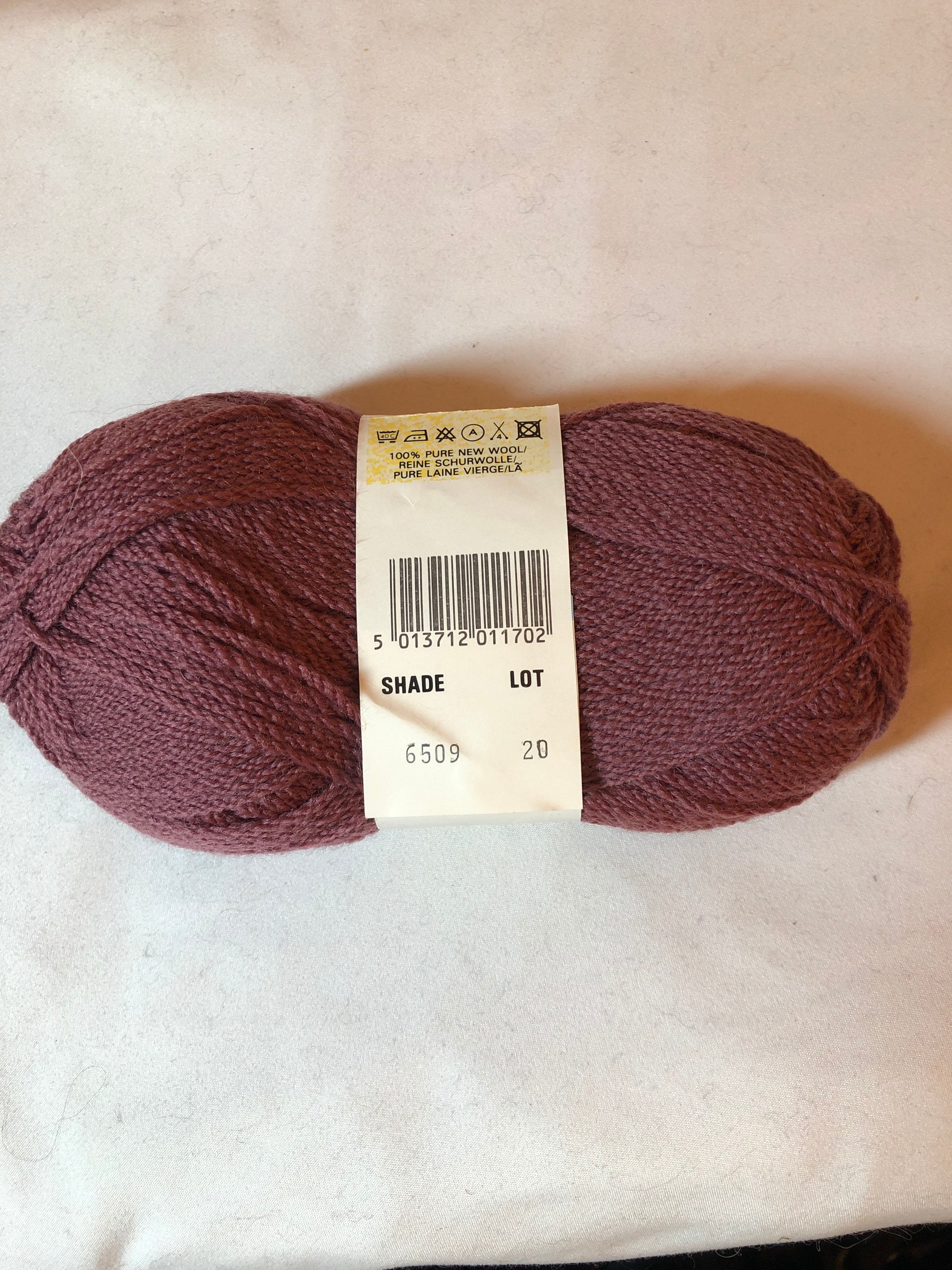Patons Pure Wool Crepe Dk Vintage Yarn - Etsy