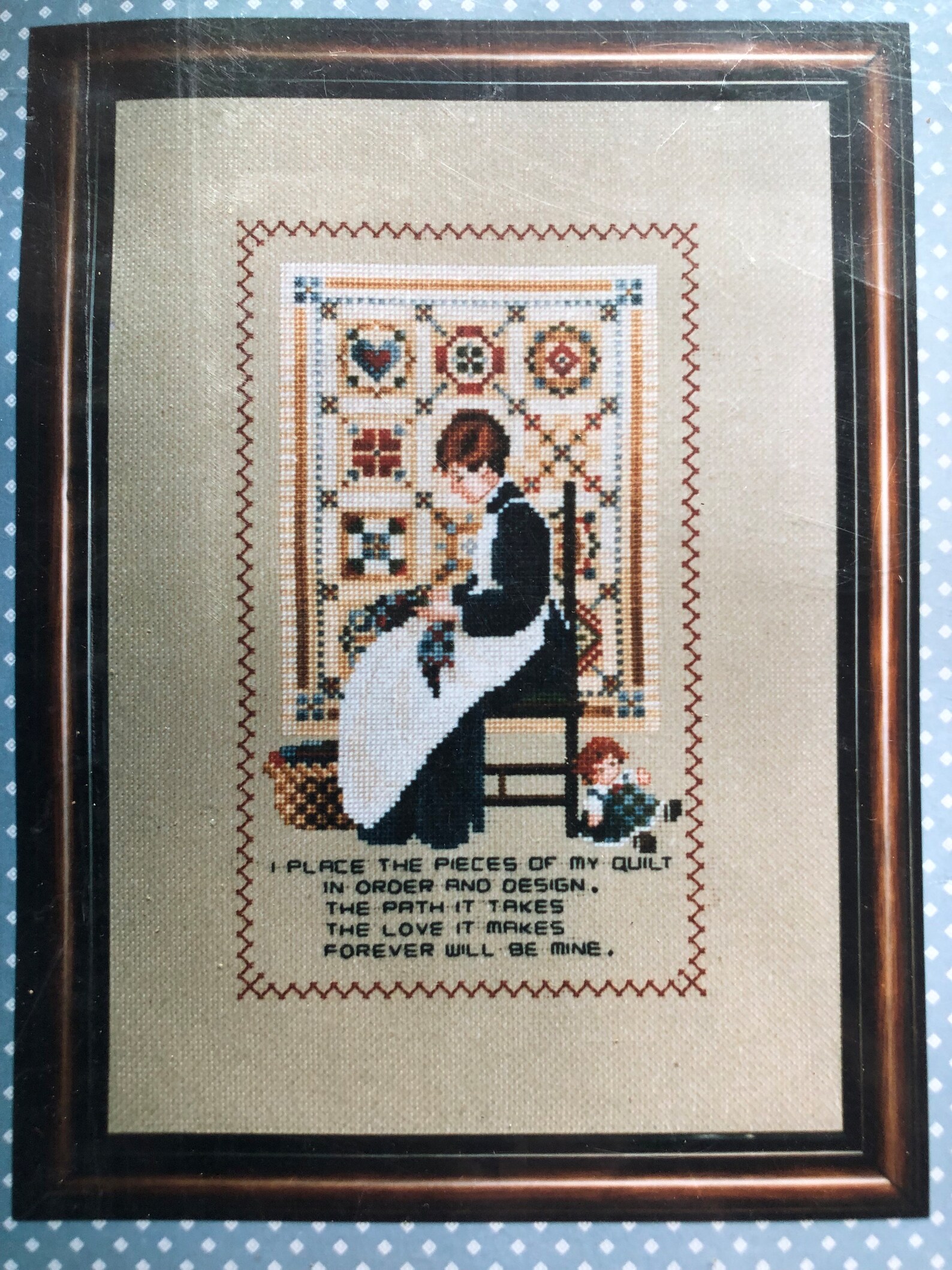Country Fair Lavender & Lace Cross Stitch Pattern - Etsy