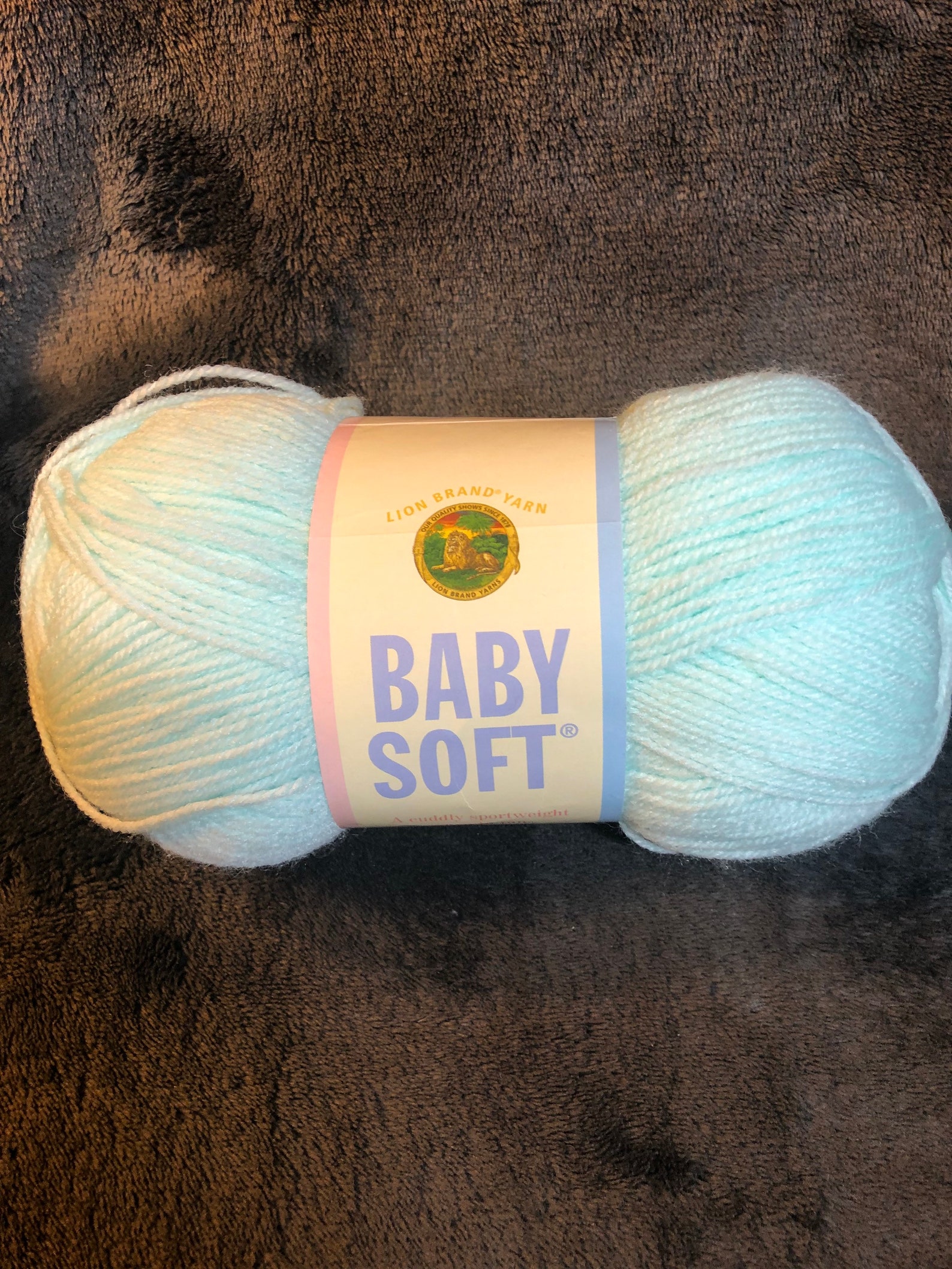 Lion Brand Baby Soft Yarn PF - Etsy