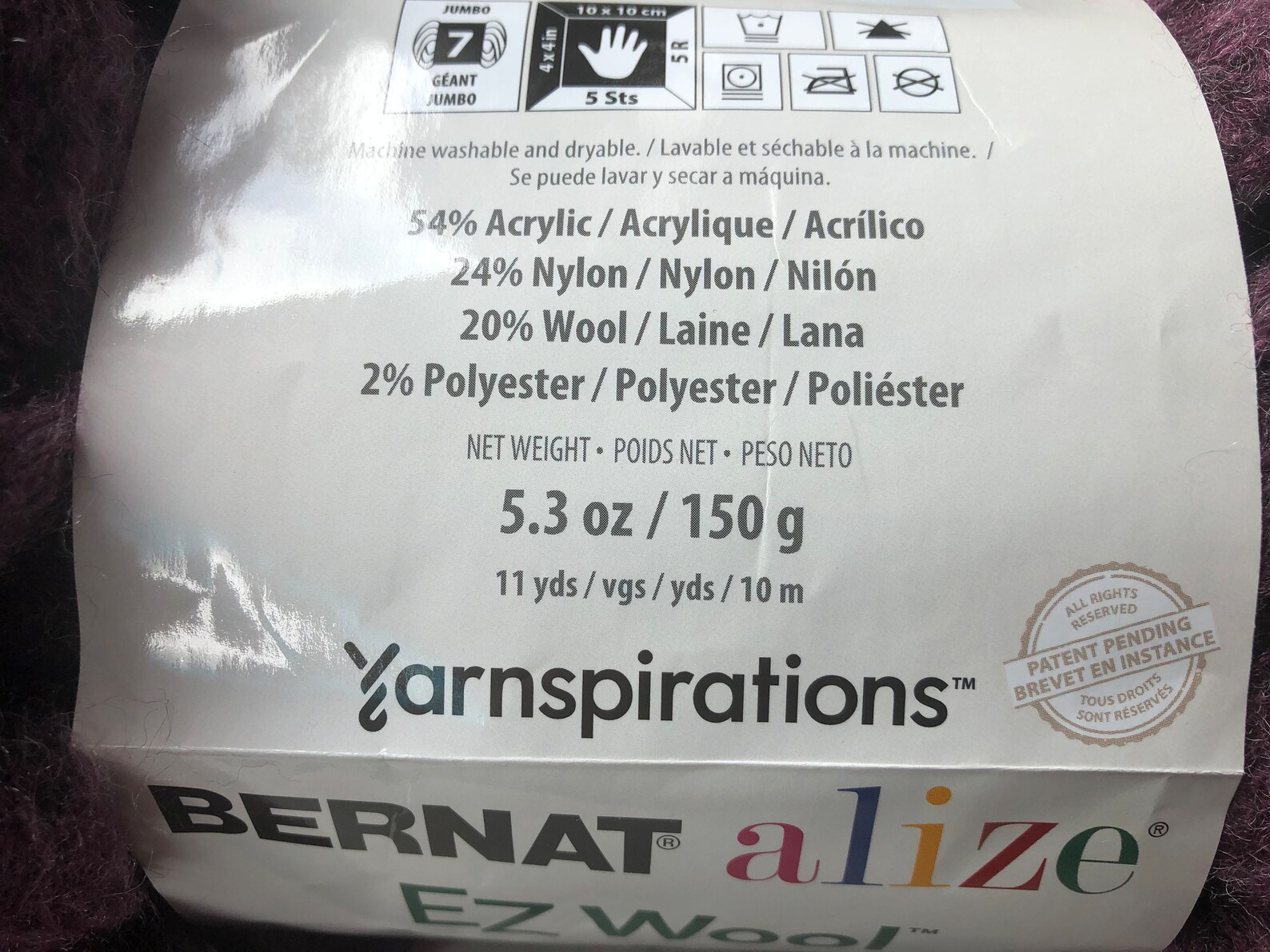 Bernat Alize EZ Wool Yarnspirations Loop Yarn - Etsy