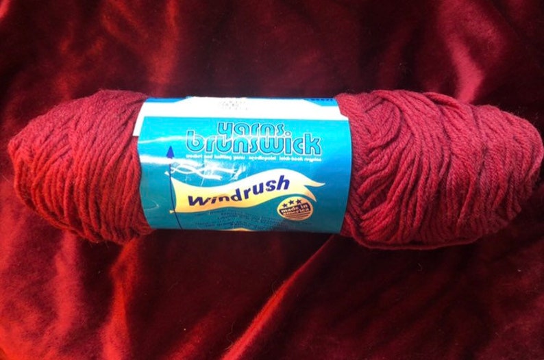 Windrush Brunswick Vintage Yarn Acrylic Rose Teal Ecru - Etsy
