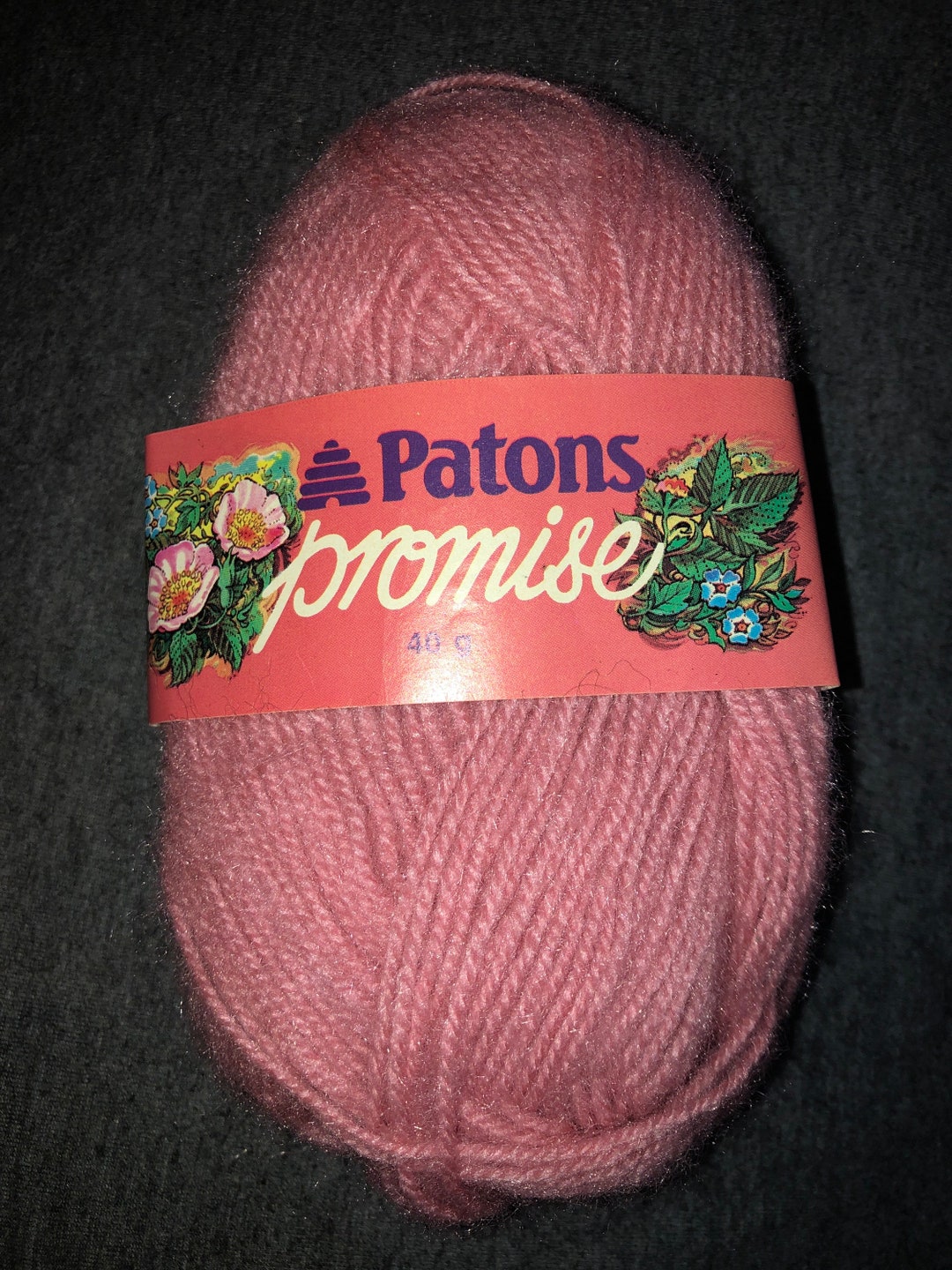 Patons Promise Vintage Yarn Pink 7864 Lot 21 - Etsy Canada