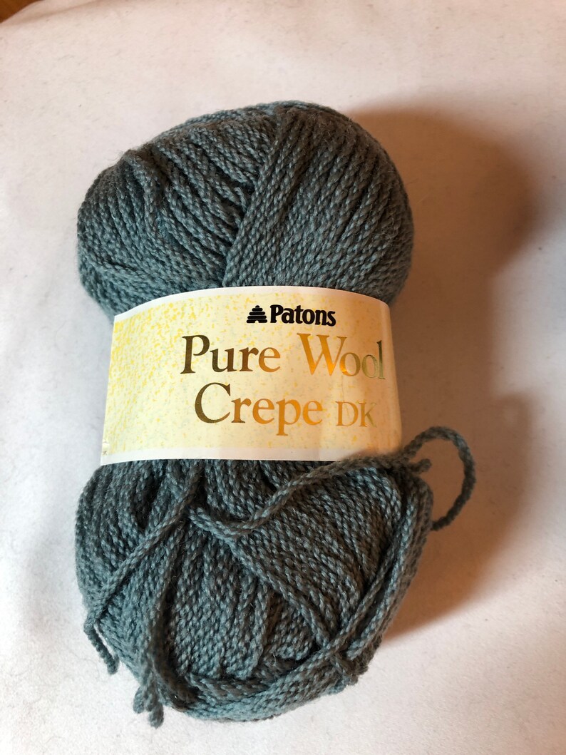 Patons Pure Wool Crepe Dk Vintage Yarn - Etsy