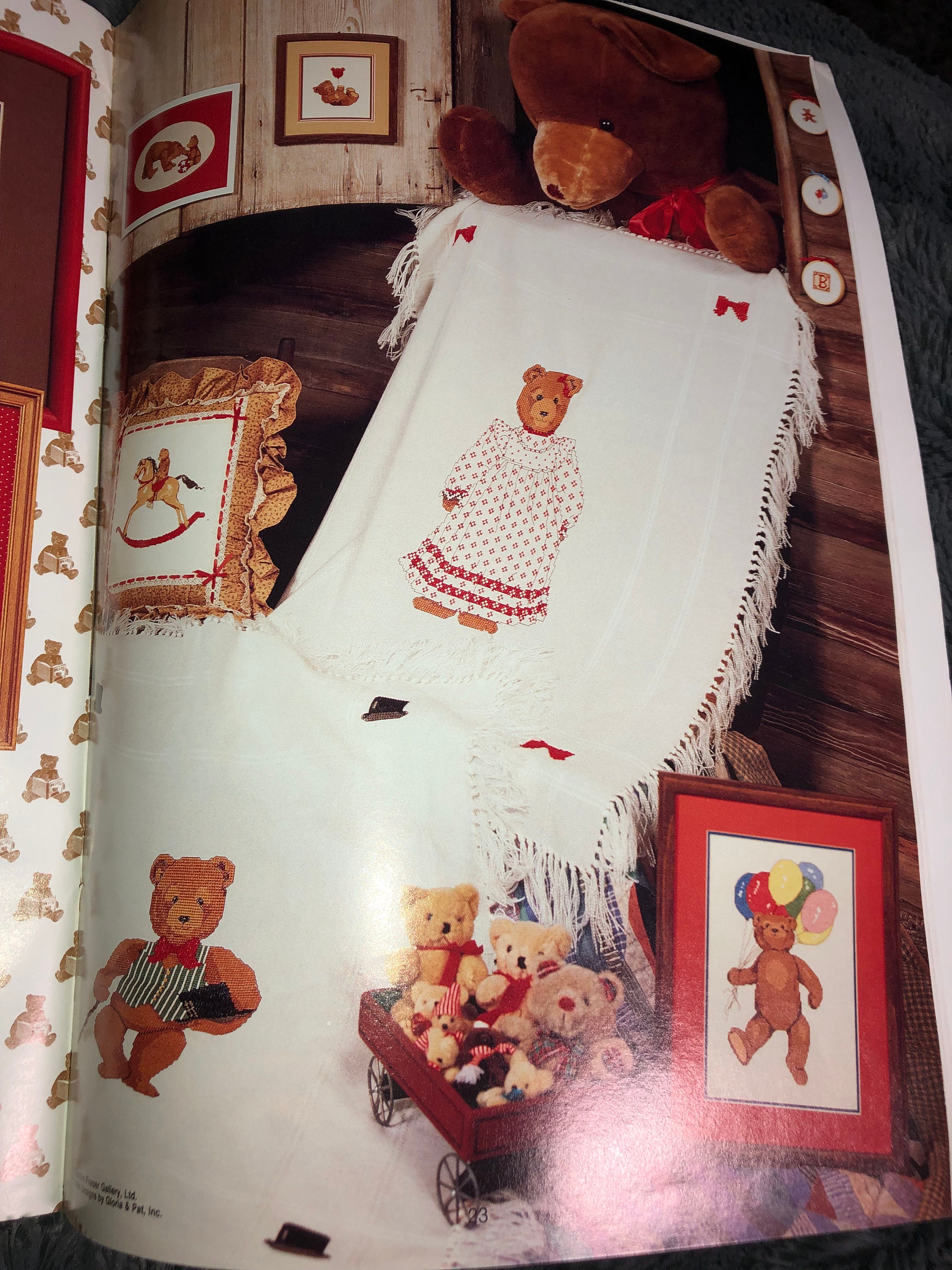 Gordon Fraser’s A Bear Book Cross Stitch Patten Book - Etsy