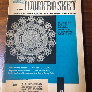 The Work. Basket Magazine 1957 - Etsy