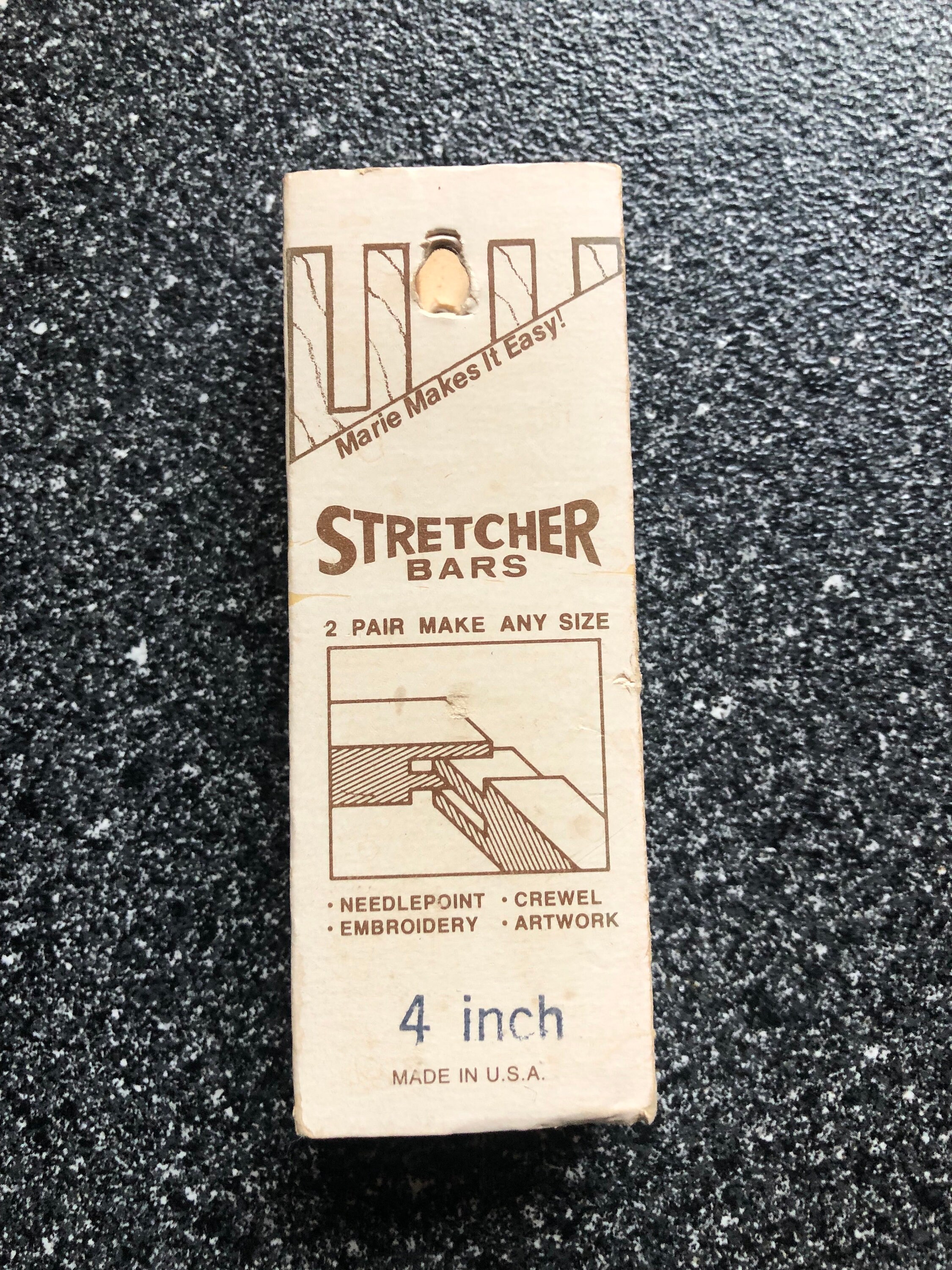 Stretcher Bars 2 Pair Cross Stitch Needlepoint Embroidery Crewel Artwork - Etsy