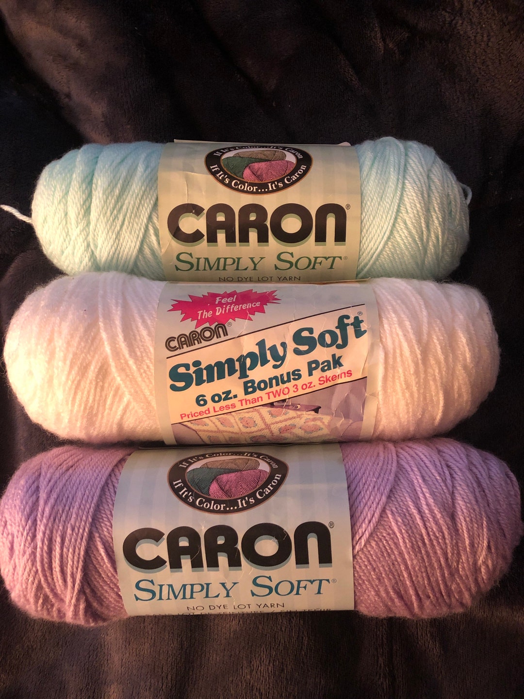 Caron Simply Soft 4 Ply Acrylic Yarn PF - Etsy
