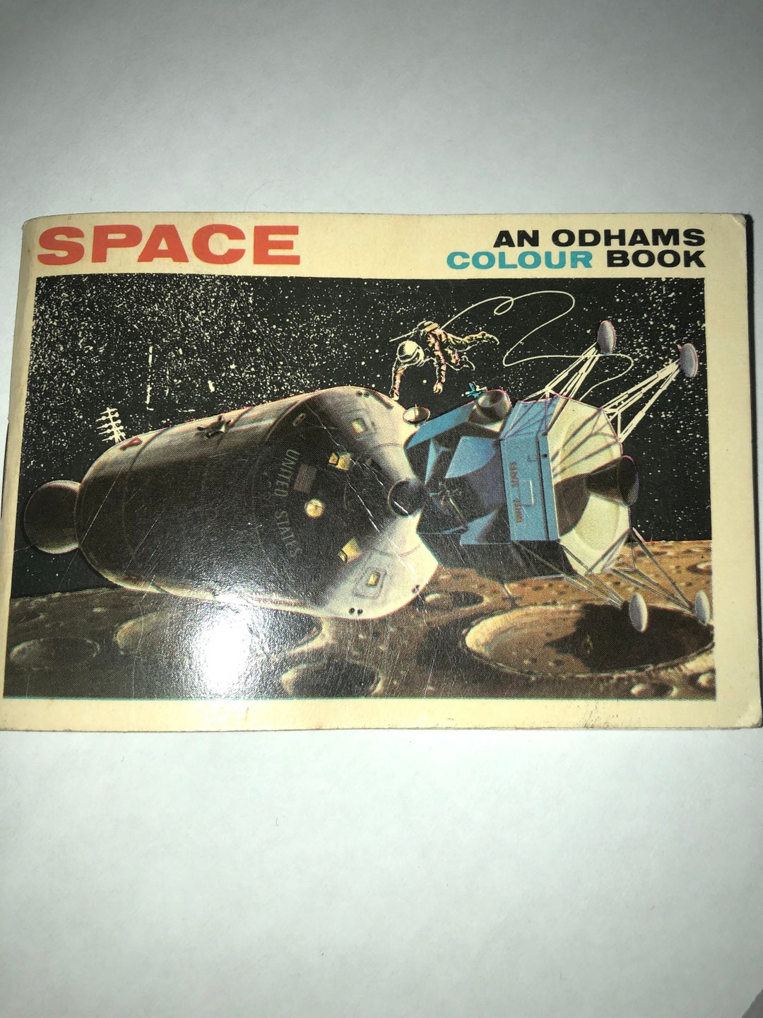 Space, Odhams Colour Book 1960s Rare Collectable - Etsy