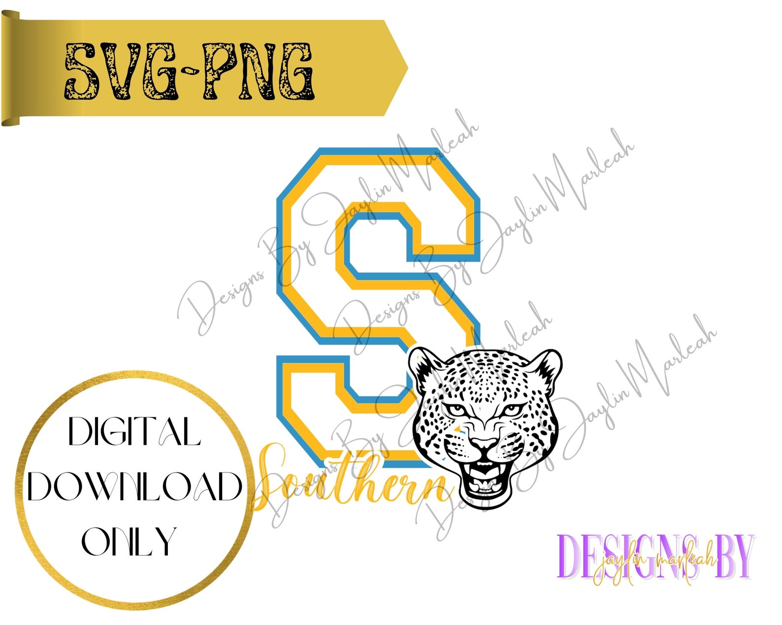Southern University SVG, Southern University, Southern Jaguars SVG ...