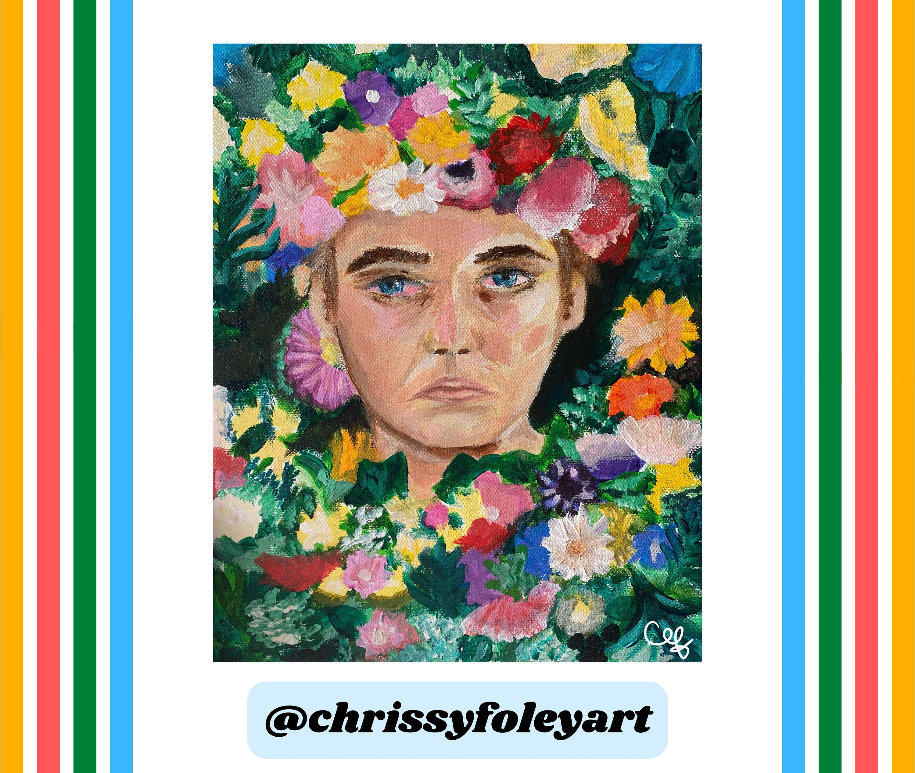 May Queen From Midsommar Original Artwork Physical Art Print - Etsy
