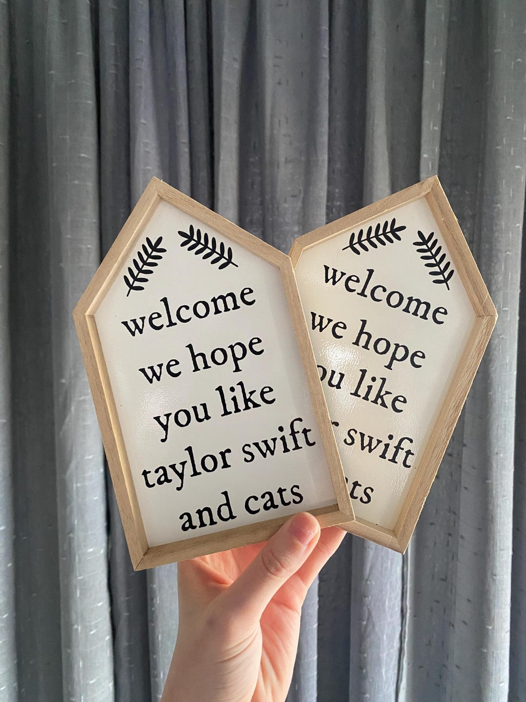 Taylor Swift-inspired welcome, We Hope You Like Taylor Swift and Cats ...