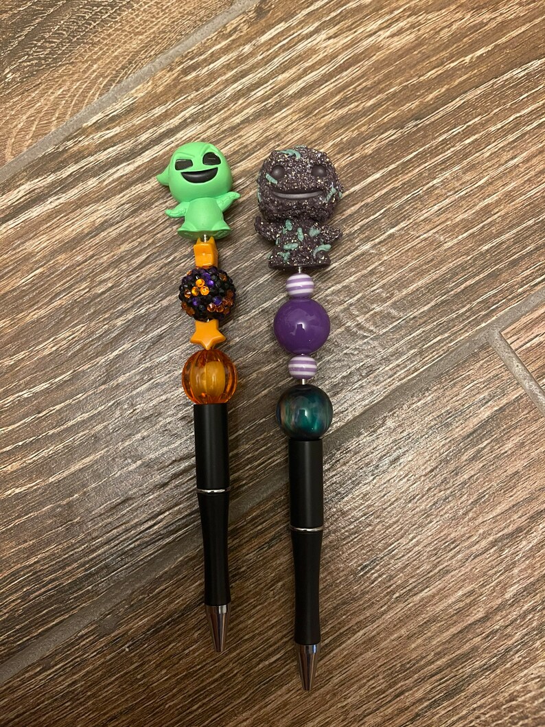Beaded/toppers/character Pens - Etsy